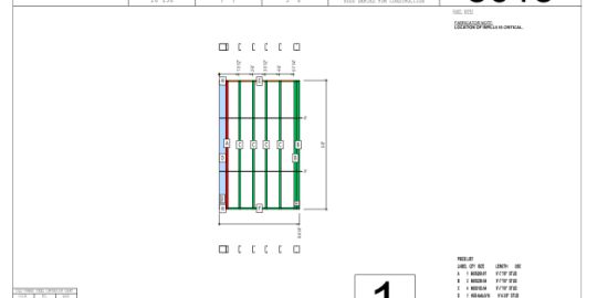 SDI Engineering - Framing Panel Detailing